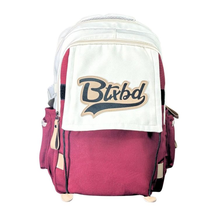 StreetStyle Canvas Backpack with Front Flap Logo