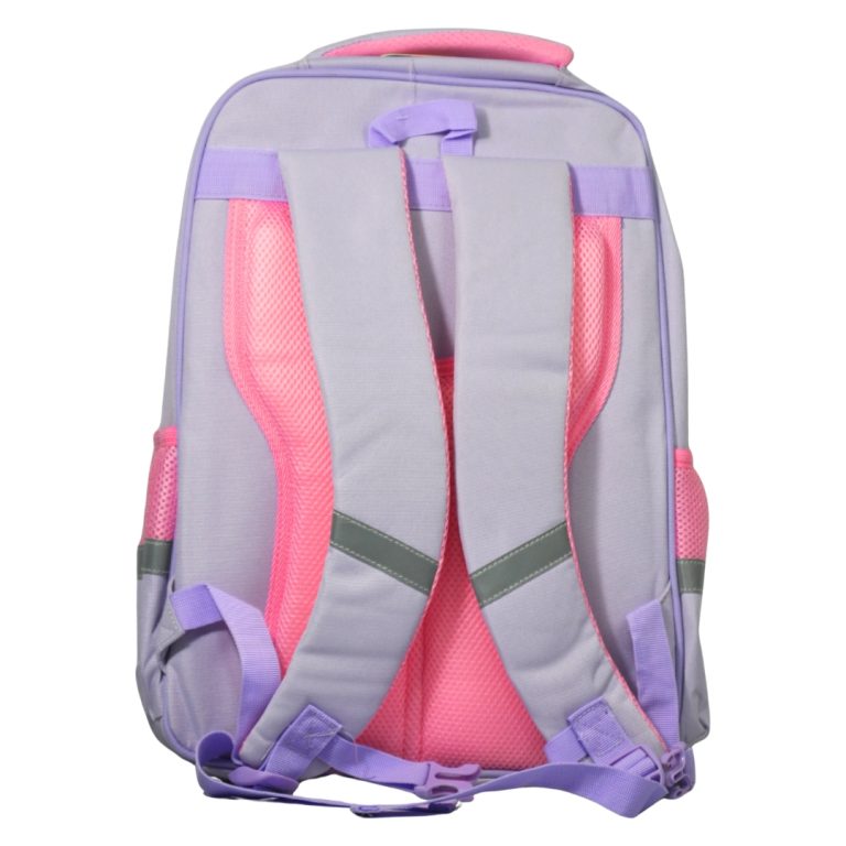 Lovely Sparkle Kids Backpack Glittery Heart Pocket