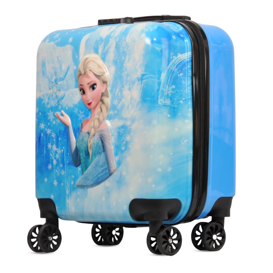 Frozen Elsa Kids Spinner Luggage 14″ Lightweight Travel Suitcase